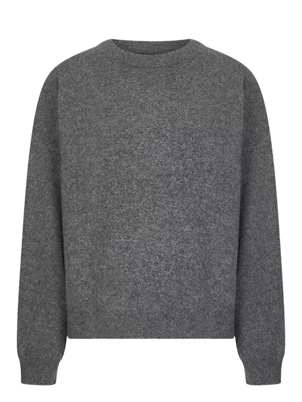 Loulou De Saison Tristan Mercerised-wool Blend Sweater - Grey