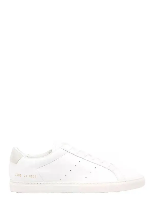 COMMON PROJECTS Leather Suede Sneakers - White