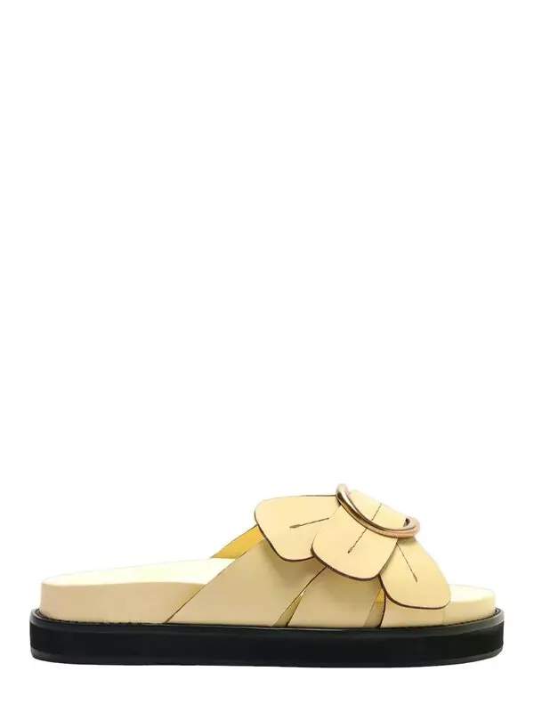 Farm Rio Daisy Sandals - Yellow