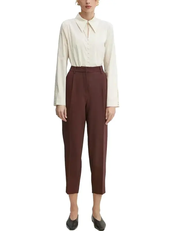 BRUUNS BAZAAR Embellished Wide-cuff Shirt - Neutrals