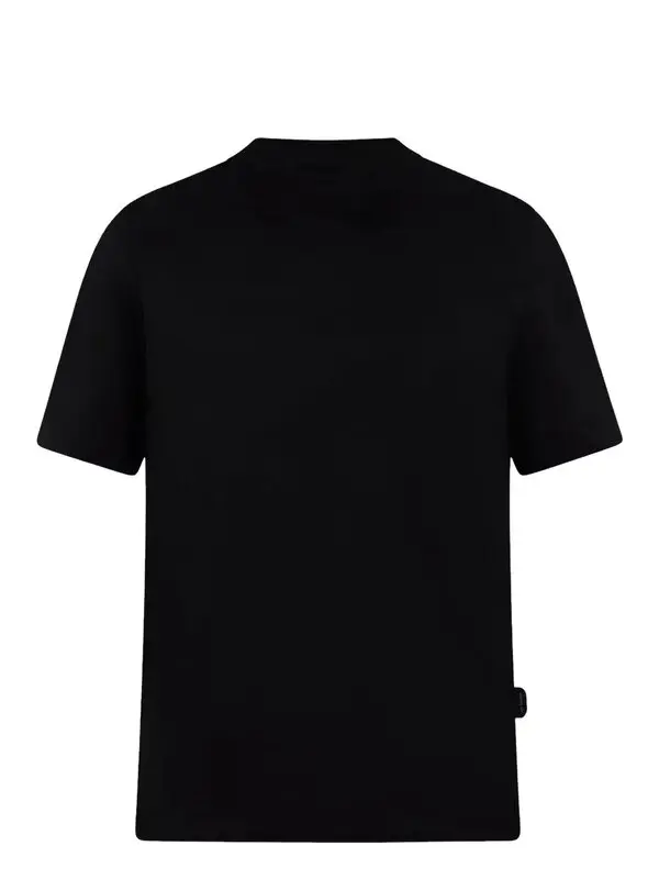 YES LONDON Crew-neck Short-sleeve T-shirt - Black
