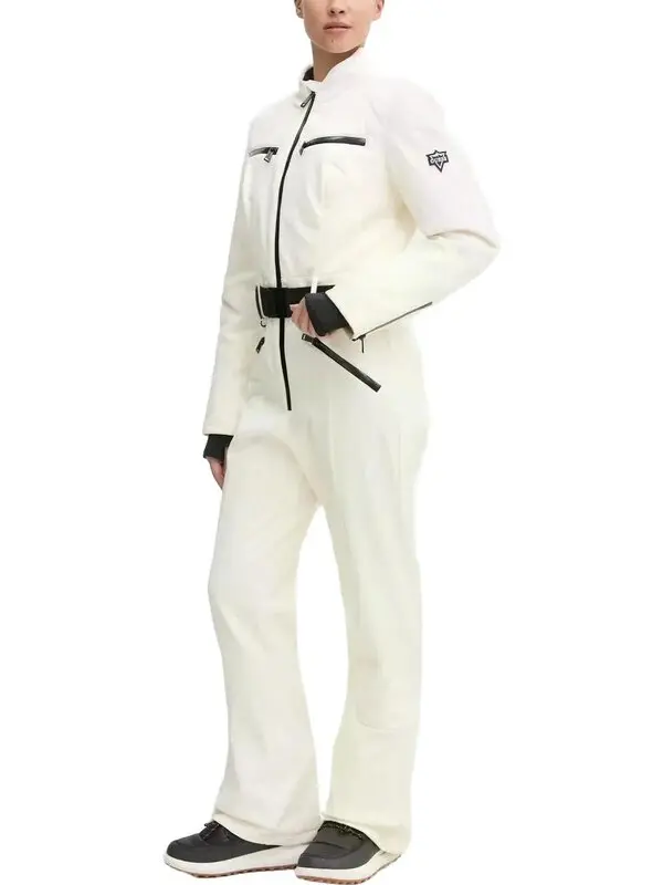 Guess Belted Ski Jumpsuit - White