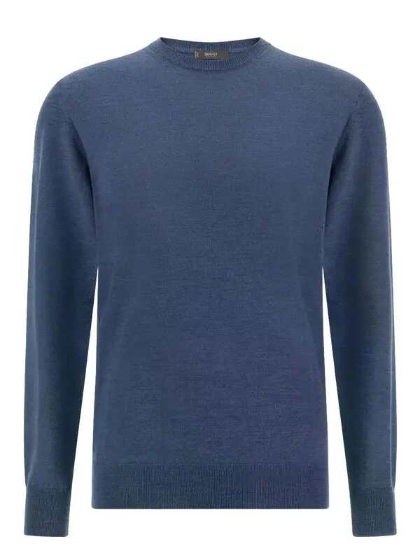 Boggi Milano Crew-neck Sweater - Blue