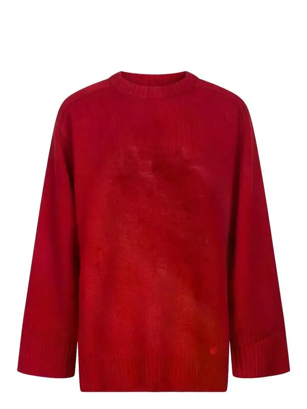 Loulou De Saison Safi Wide-cuff Cashmere Sweater - Red