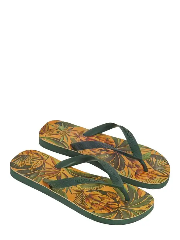Farm Rio Bananarte Flip-flops - Green
