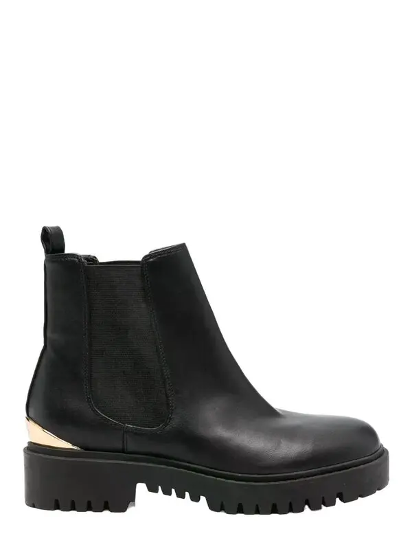 Guess 40mm Metallic-detail Chelsea Boots - Black