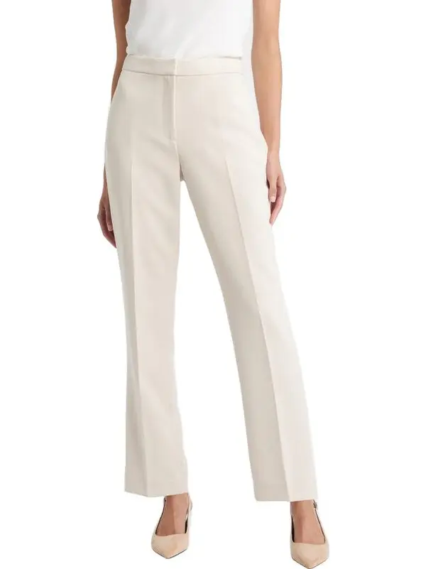 Elie Tahari Bootcut Trousers - Gold Straw