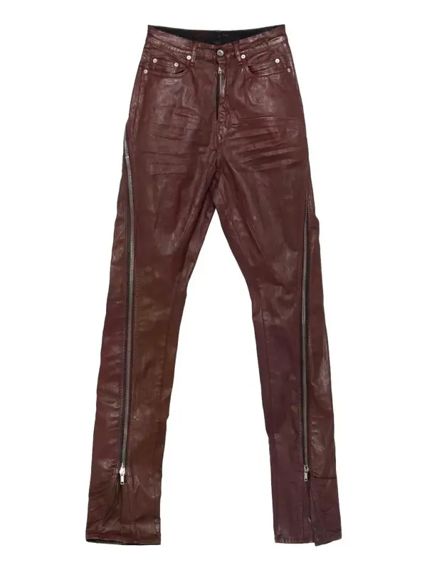 Rick Owens Bolan Banana Jeans - Red