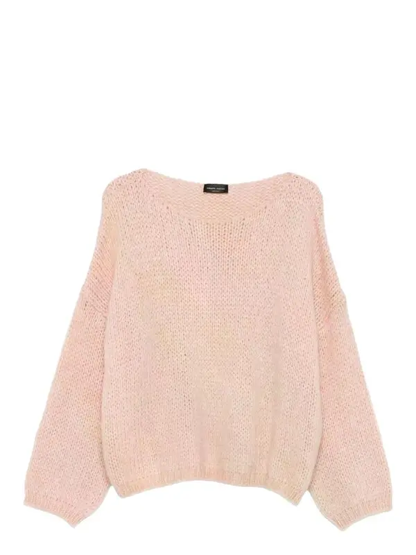 ROBERTO COLLINA Chunky-knit Jumper - Pink