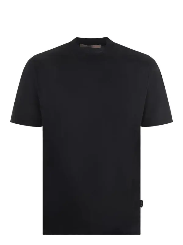 YES LONDON Crew-neck T-shirt - Black