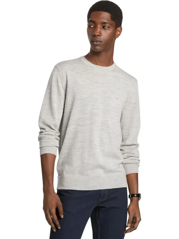 Michael Kors Wool Crew Neck Sweater - Brown