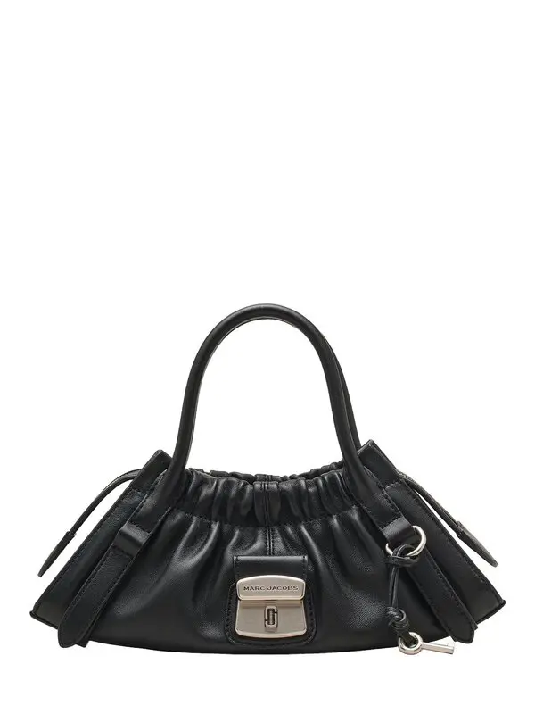 Marc Jacobs The Cristina Small Crossbody Satchel - Black Leather