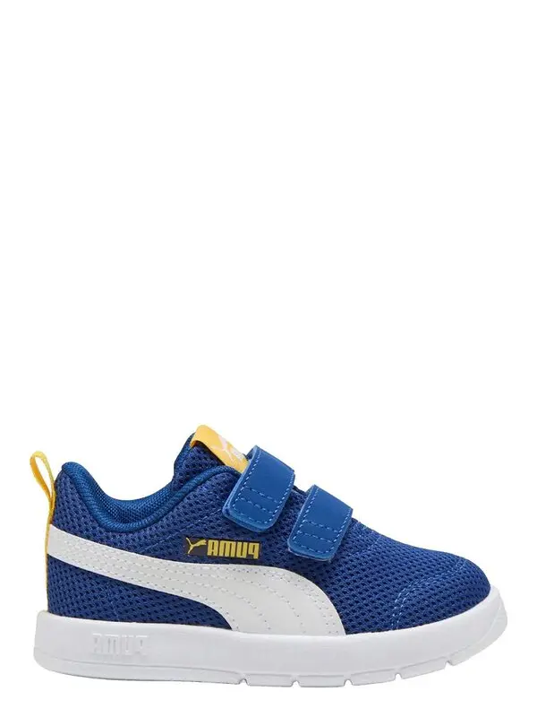 PUMA Courtflex V3 Mesh - Royal/white/yellow