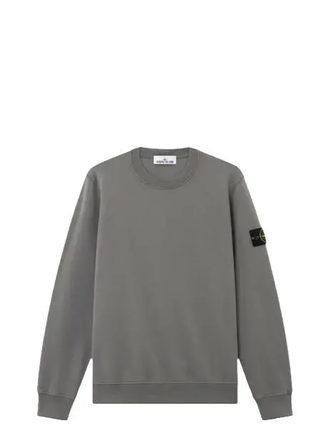 Stone Island Crewneck Sweatshirt - Cement