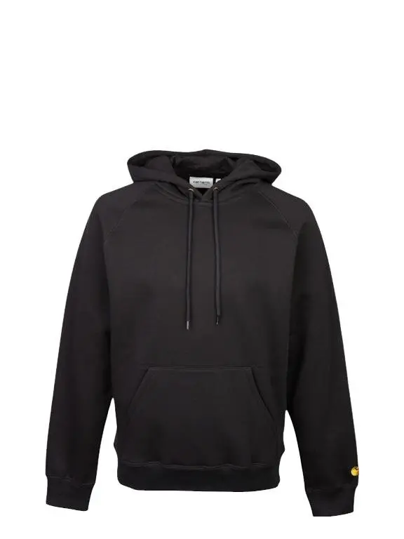 Carhartt Wip Chase Fleece Hooded Sweatshirt - Black