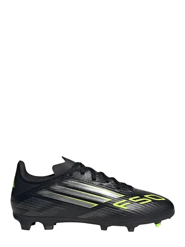 Adidas F50 League Fg/mg Electric Stealth Pack - Core Black/iron Metallic/lucid Lemon
