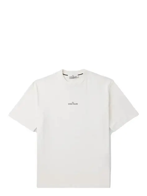 Stone Island Short Sleeve T-shirt - Ivory