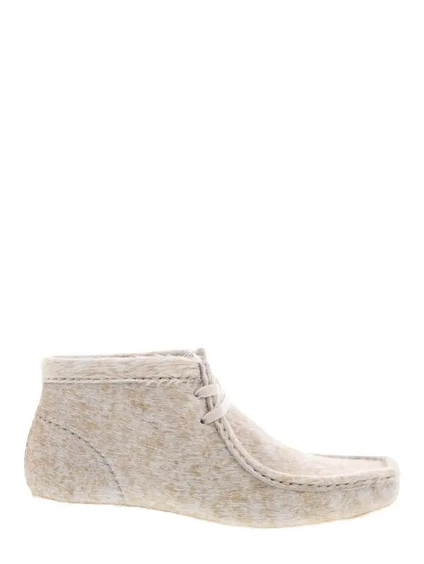 Clarks Originals Wallabee Speckled Boots - Beige