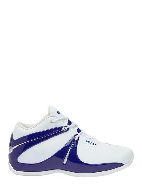 AND1 Risein Athletic Sneakers - White/navy Blue