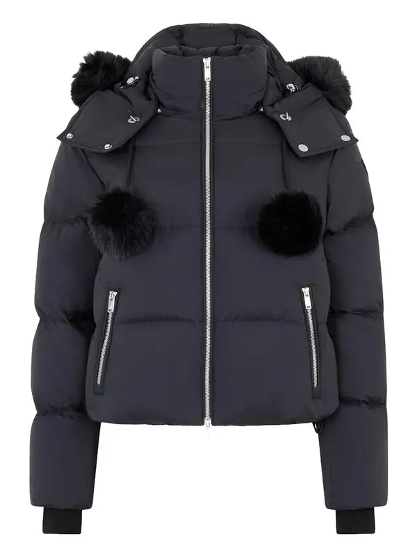Moose Knuckles Coats - Blk W/blk