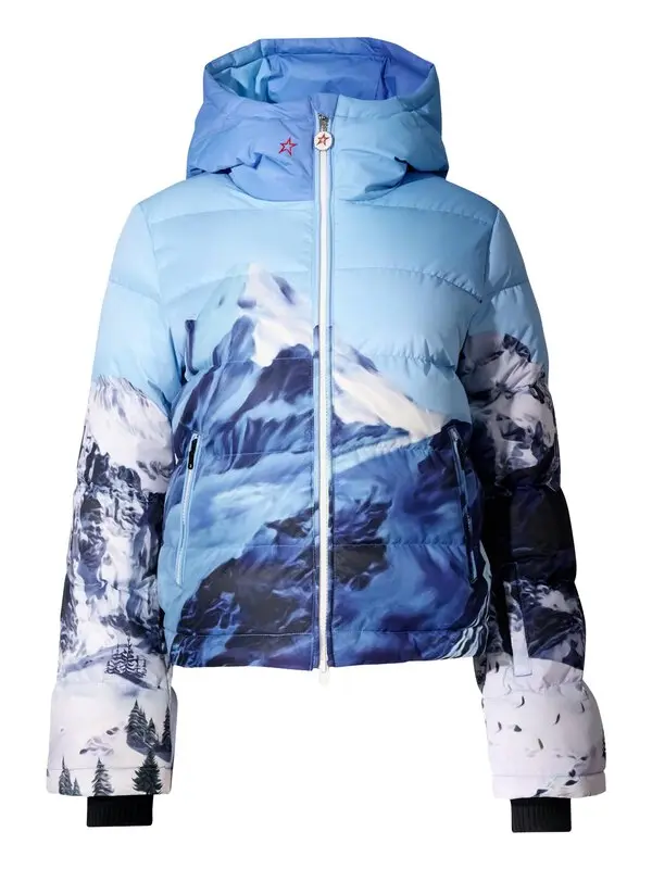 Perfect Moment Polar Flare Down Ski Jacket - Landscape
