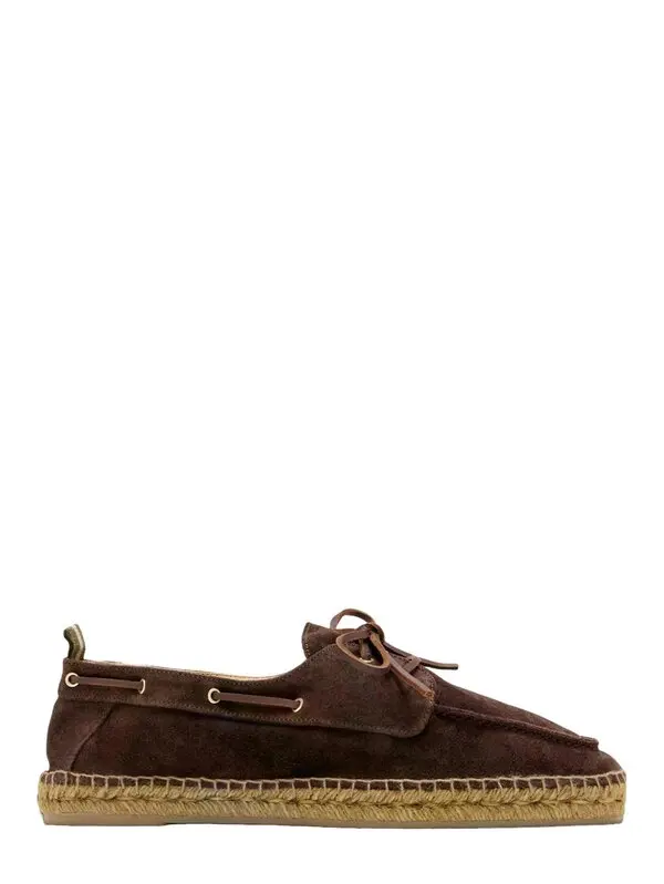 CastaÑer Suede Lace-up Espadrilles - Brown