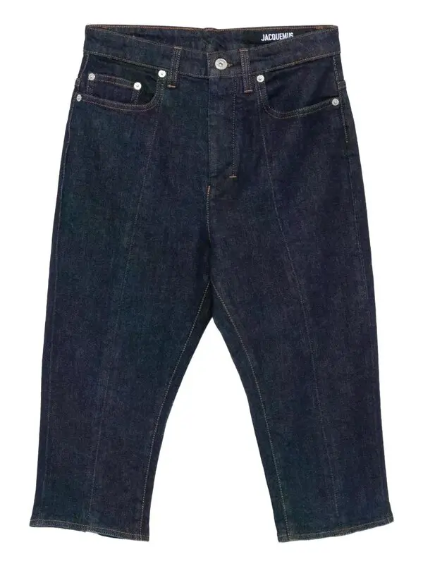 Jacquemus Le De-nîmes Panelled Jeans - Blue