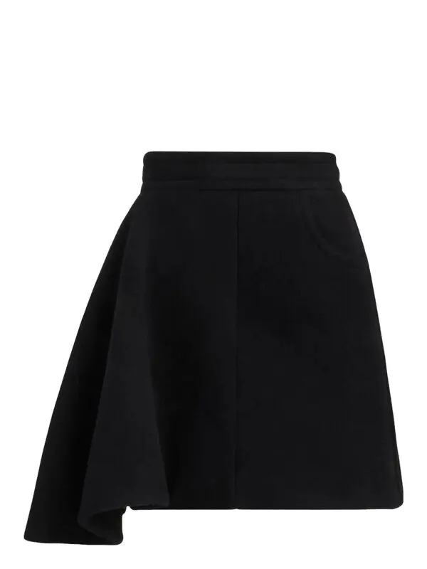Patou Asymmetric Skirt - Black