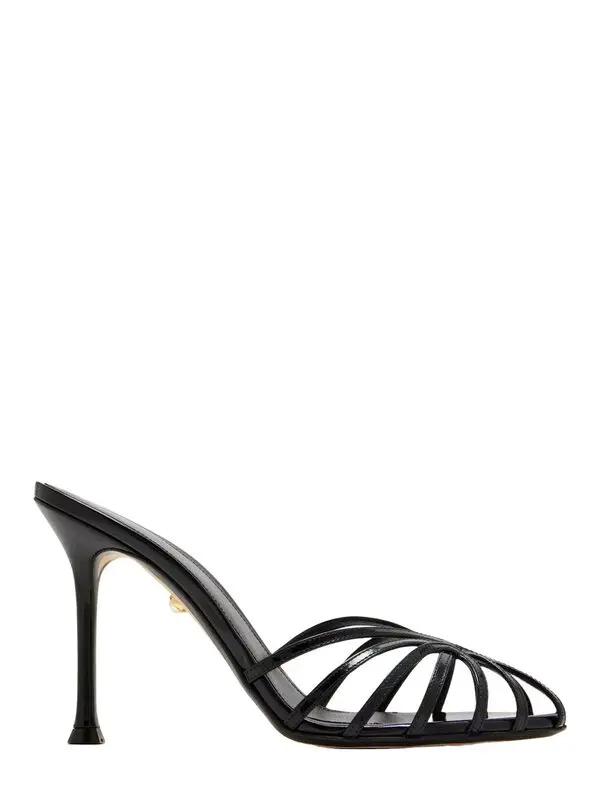 ALEVI MILANO 80mm Stiletto Sandals - Black