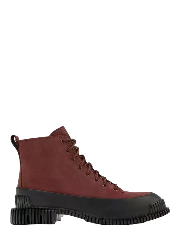 Camper 33mm Pix Lace-up Boots - Red