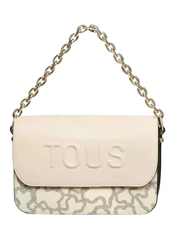 TOUS Kaos Icon Embossed-logo Cross-body Bag - Neutrals