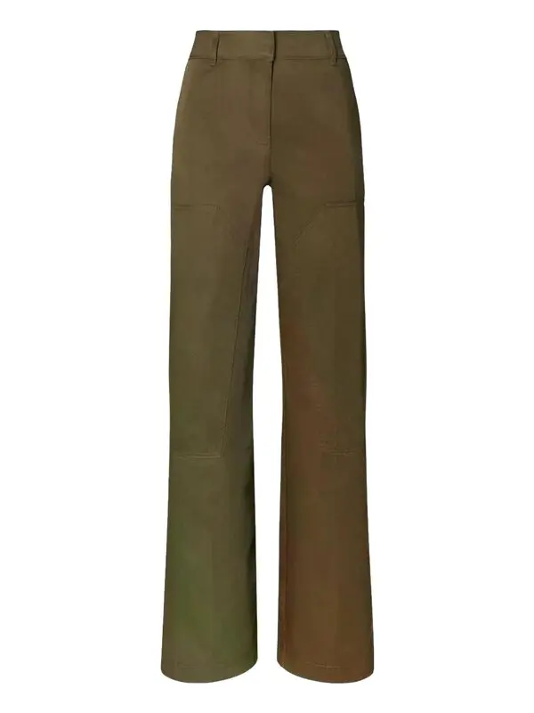 Tory Burch Pocket Trousers - Green
