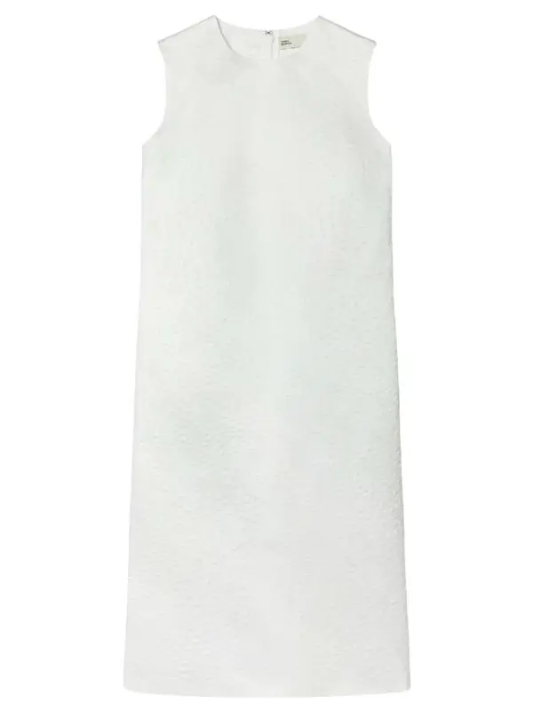 Tory Burch Sleeveless Midi Dress - White