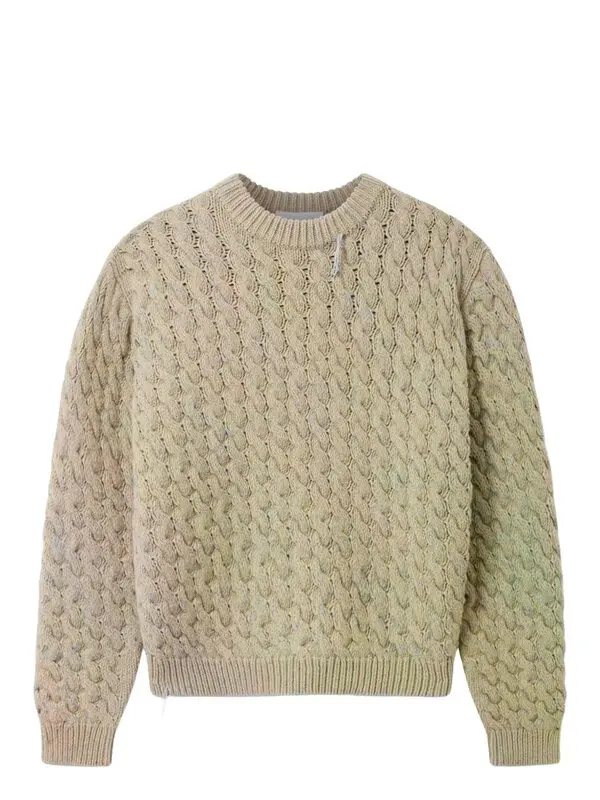 Axel Arigato Nolan Cable-knit Sweater - Neutrals