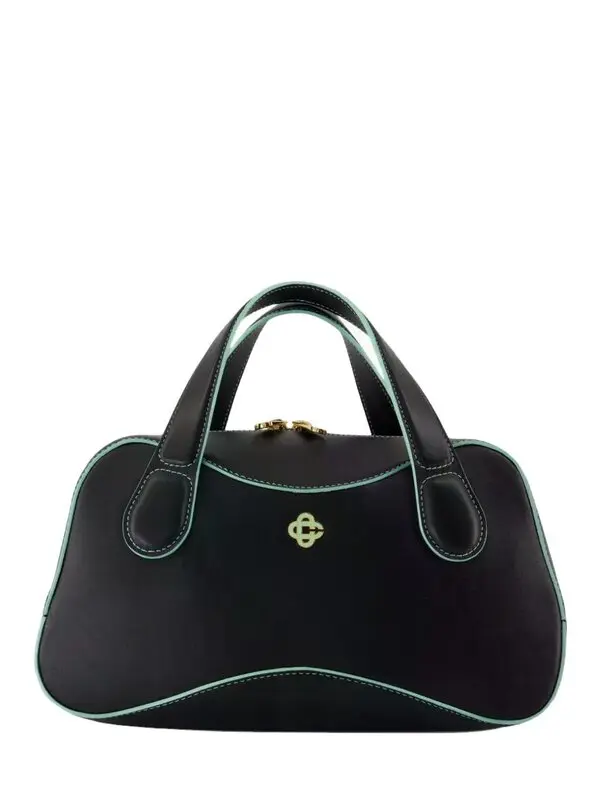 Casablanca Top-handle Tote Bag - Black