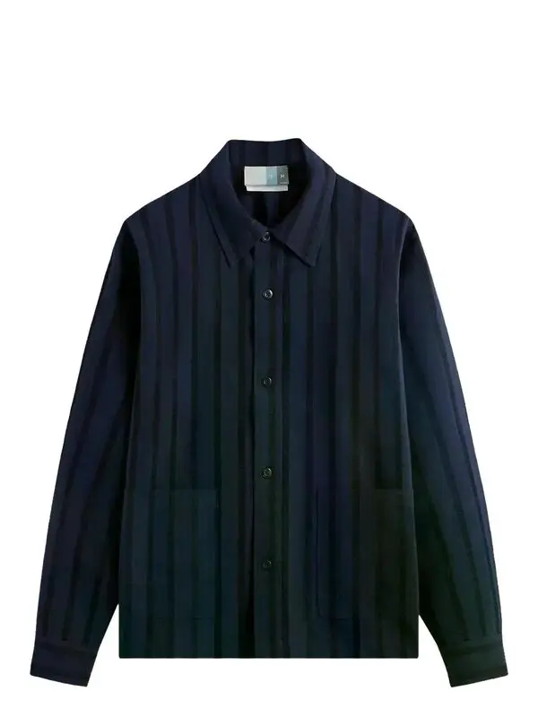 Kith Striped Poplin Shirt - Blue