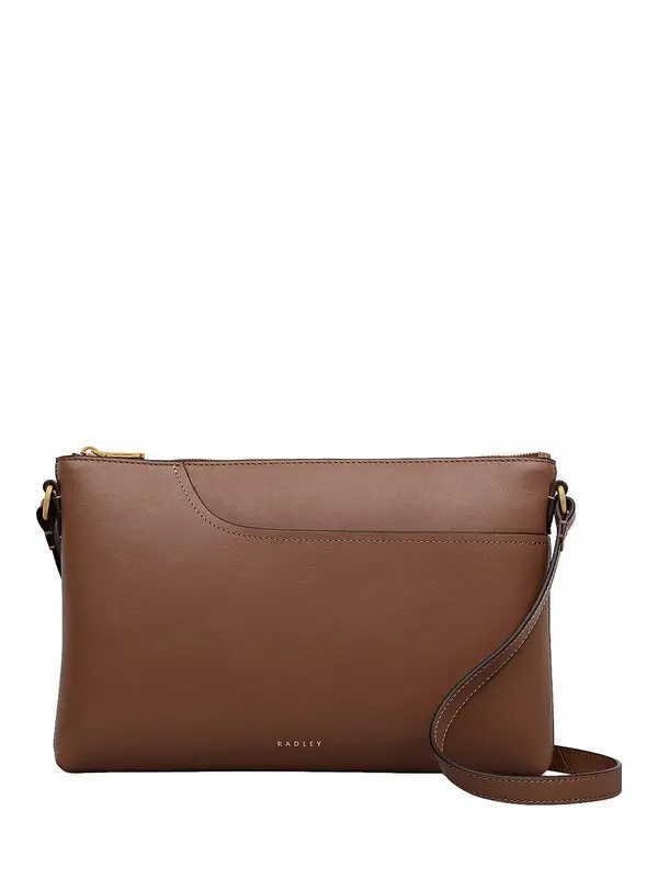 RADLEY Pockets Zip-top Crossbody Bag - Saddle