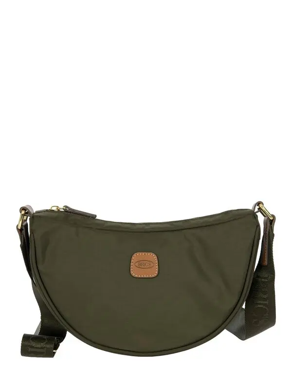 Bric'S X-travel Mini Halfmoon Bag - Olive