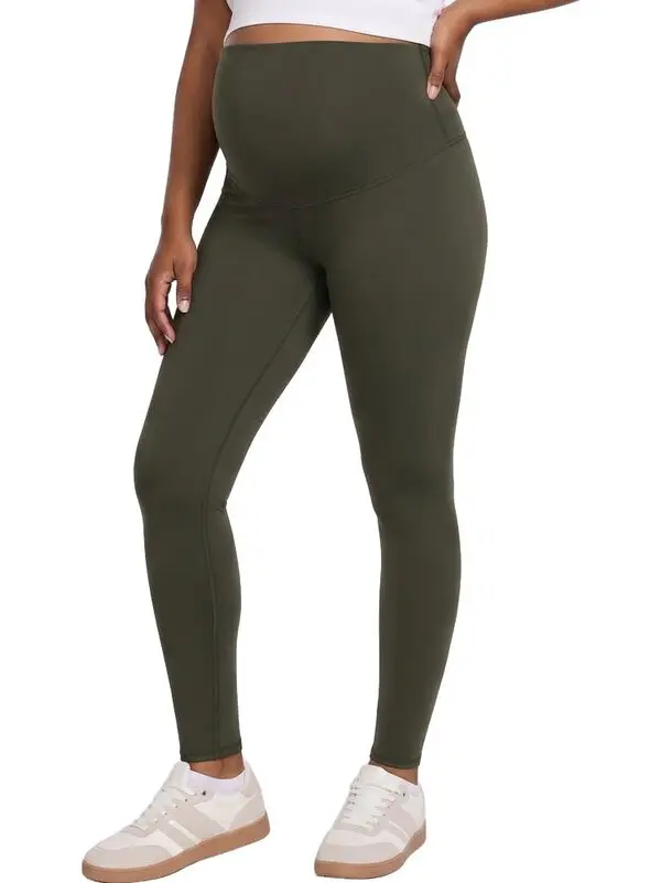 Motherhood Maternity Active Over The Belly Maternity Leggings - Deep Depths