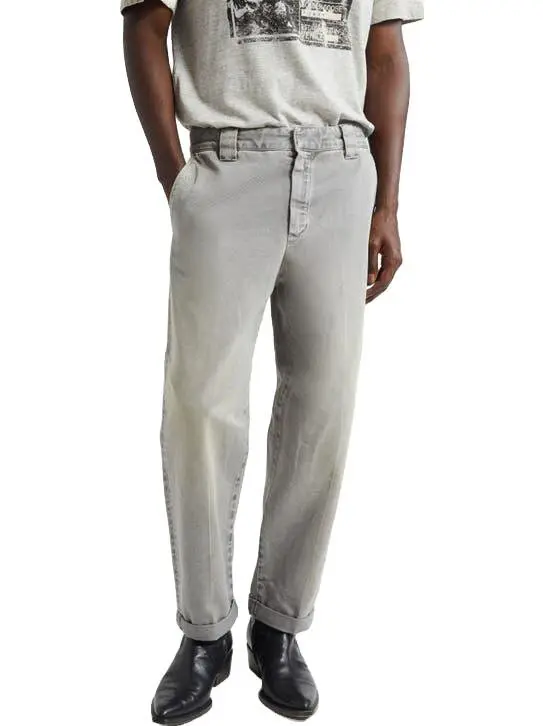 GOLDEN GOOSE Journey Cotton Chinos - Grey