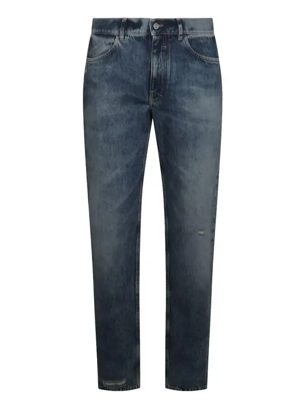 Givenchy Cotton Denim Jeans - Blue