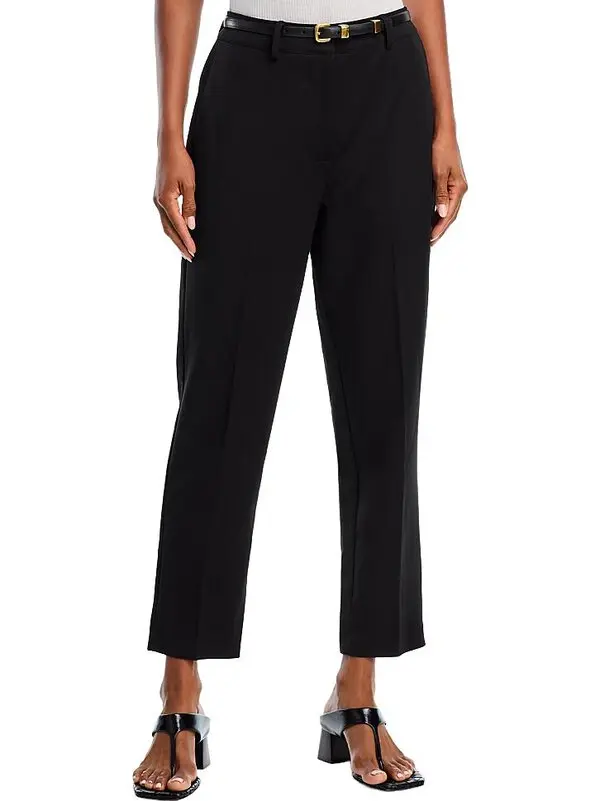 Aqua Skinny Ankle Pants Exclusive - Black