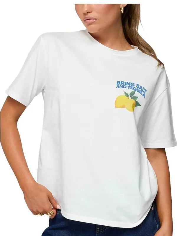 EDIKTED Oversized T-shirt - White