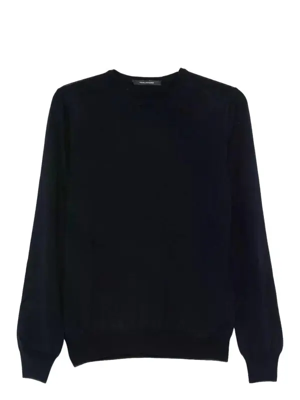 Tagliatore Virgin Wool Sweater - Blue