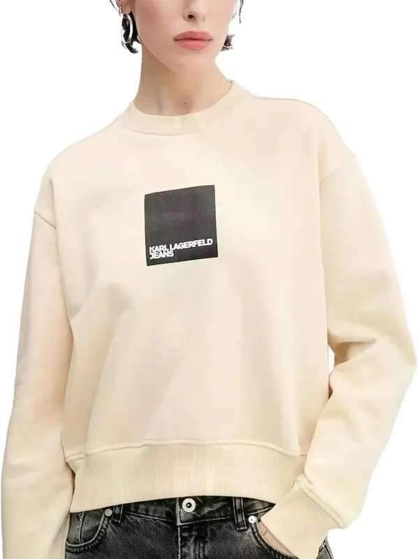 Karl Lagerfeld Logo-print Sweatshirt - Neutrals