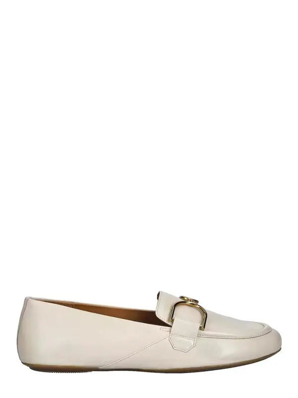 Geox Buckle-detail Loafers - White