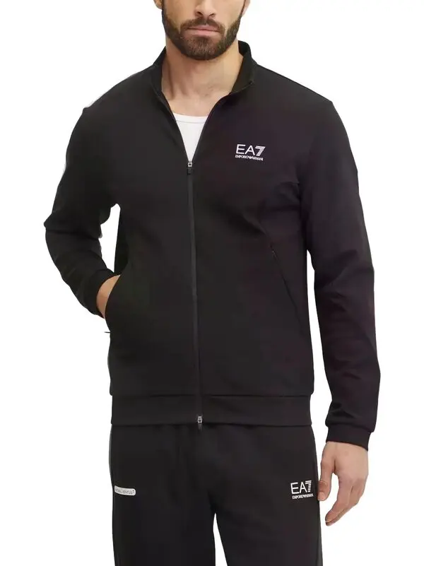 EA7 Zip-up Sweatshirt - Black
