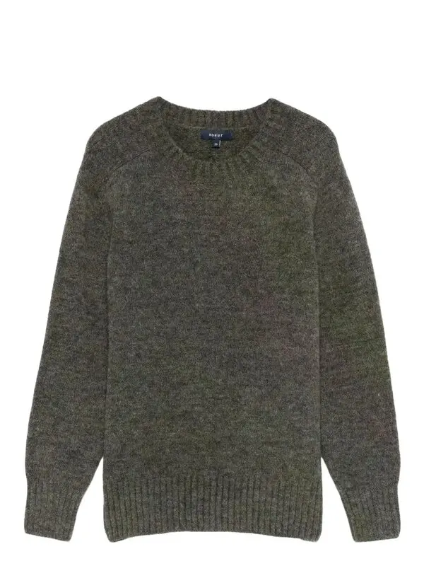 Soeur Crew-neck Long Sleeve Sweater - Grey