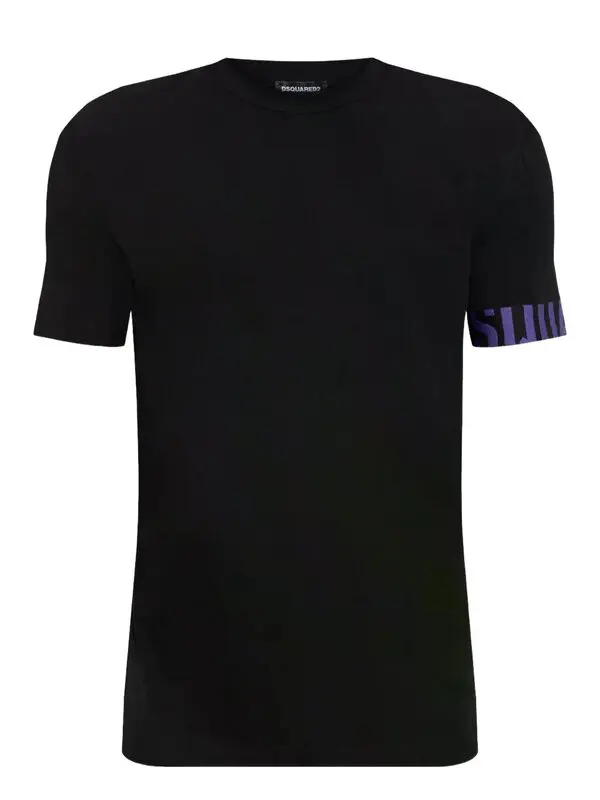 Dsquared2 Logo-detail Short-sleeve T-shirt - Black