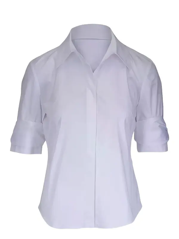 Dorothee Schumacher Tie-detail Shirt - White